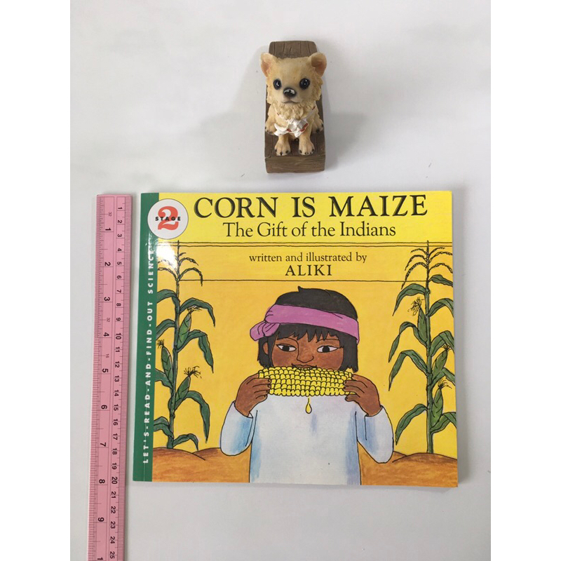 Corn is maize The gift of the Indians by Aliki หนังสือภาษาอังกฤษ (มือ ...