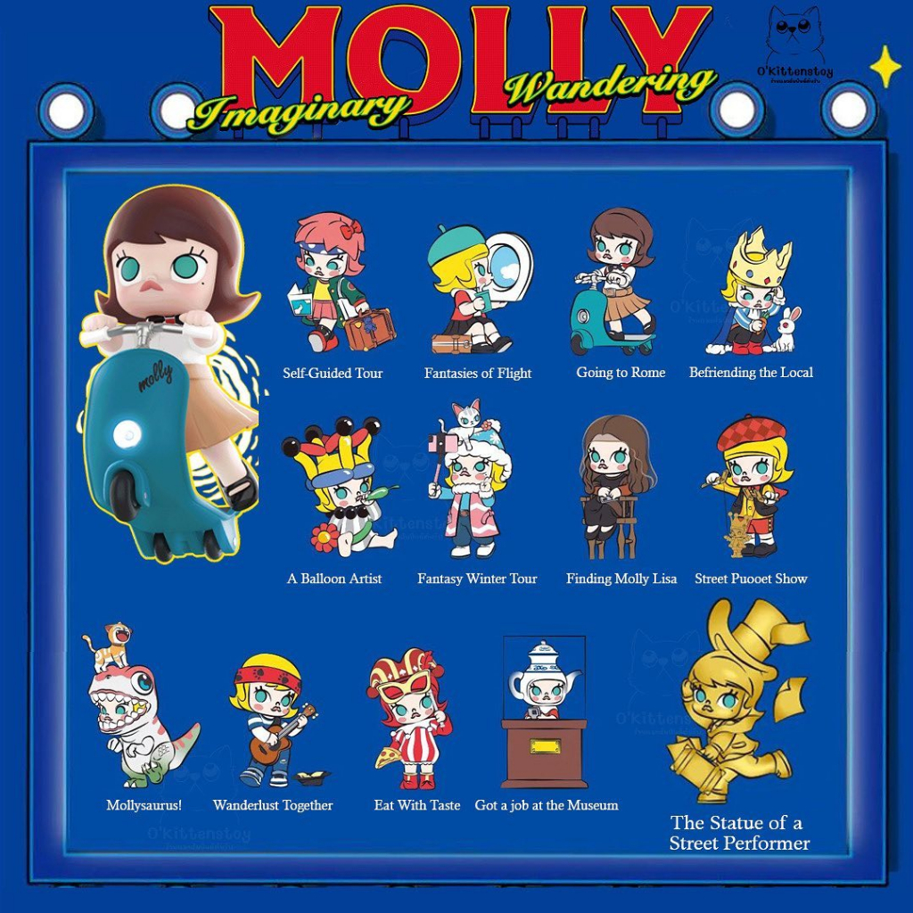 [แบบสุ่ม และเลือกตัว] โมเดล Molly Imaginary Wandering Series **พร้อมส่ง ...