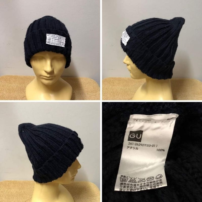 Gu beanie hat รวมหมวกไหมพรม หมวกไหมพรม 8ใบ | Shopee Thailand