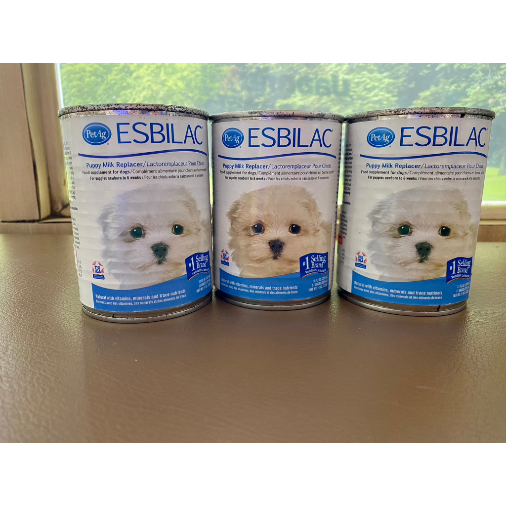 นมสำหรับลูกสุนัขชนิดน้ำพร้อมทาน Esbilac for Puppy Liquid 325 ml./11oz ...