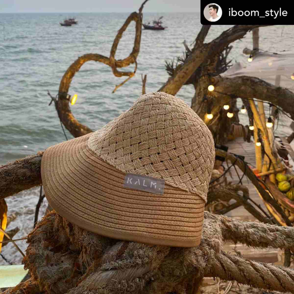 หมวกสาน KALM SKINCARE (KALM HAT) | Shopee Thailand