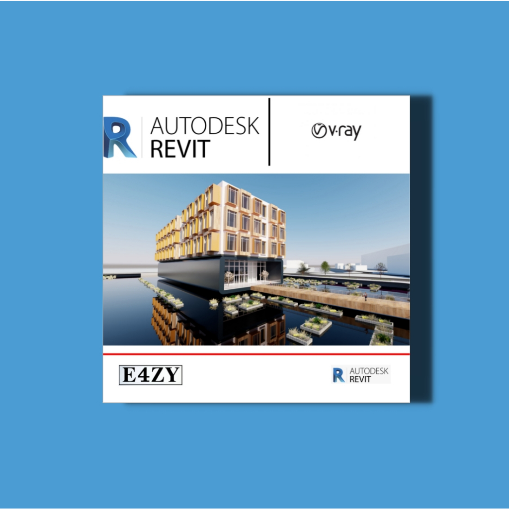 แฟลชไดร์ฟโปรแกรม Revit 2022 + ปลั๊กอิน Render Vray ล่าสุด | Shopee Thailand