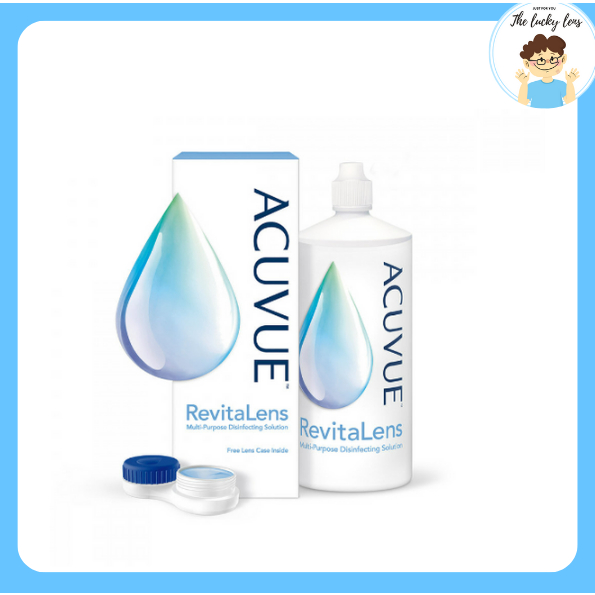ACUVUE RevitaLens 300 ml น้ำยาล้างแช่คอนแทคเลนส์ | Shopee Thailand