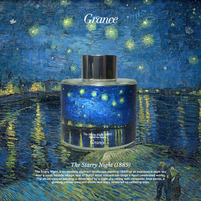 Grance Vincent Vangogh Reed Diffuser ก้านไม้หอมปรับอากาศ หอมฟุ้งมาก ...