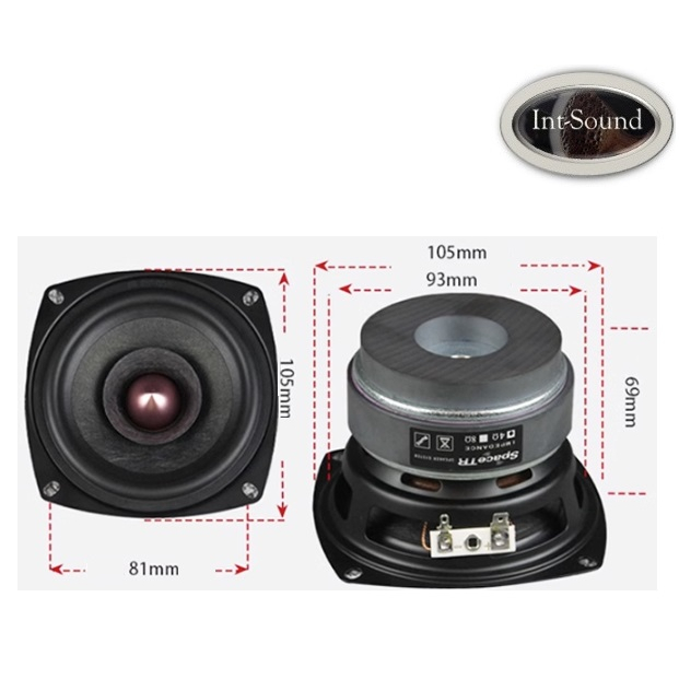 (พร้อมสต๊อก) ลำโพง 4 นิ้ว ฟูลเรนจ์ เสียงดีมาก - Full Range 4 Inch ...