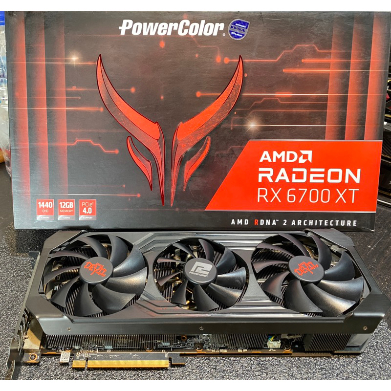 RX6700XT POWER COLOUR RED DEVIL 12Gb | Shopee Thailand