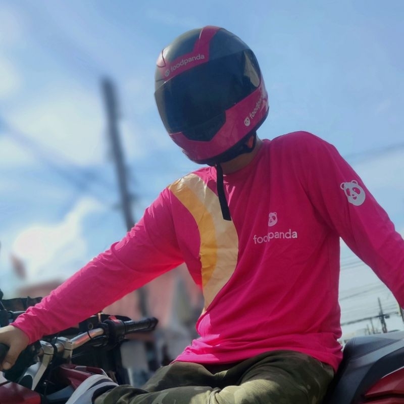 เสื้อยืดแขนยาว foodpanda ลายใหม่ (ของแท้ 100%) | Shopee Thailand