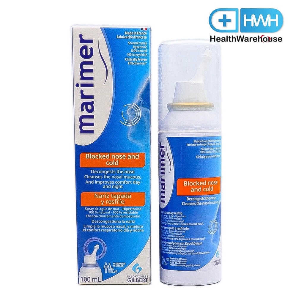 Marimer Hypertonic 100 mL มาริเมอร์ ไฮเปอโทนิค เปรย์น้ำทะเลเจือจาง ...
