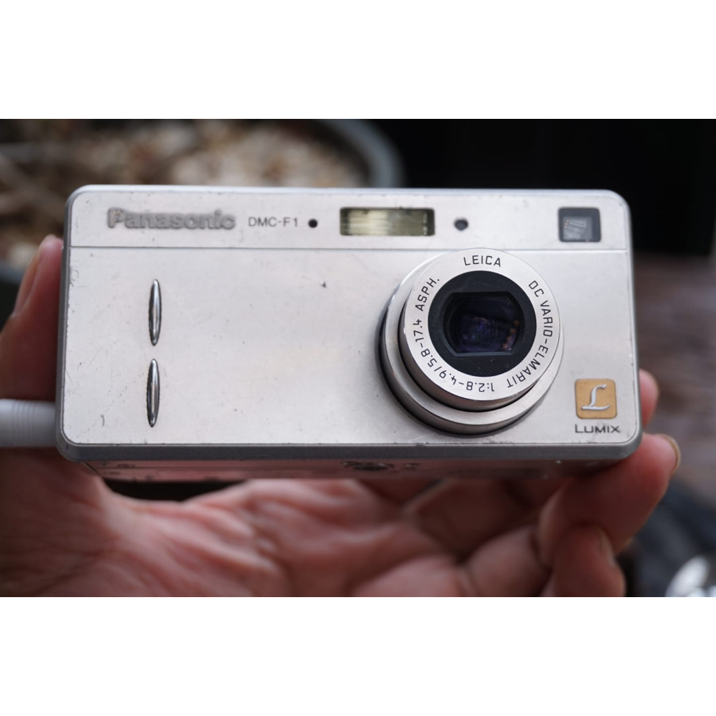 กล้อง panasonic dmc f1 สีเงินเต็มระบบ ถ่ายสวยโทนดีย์ | Shopee Thailand