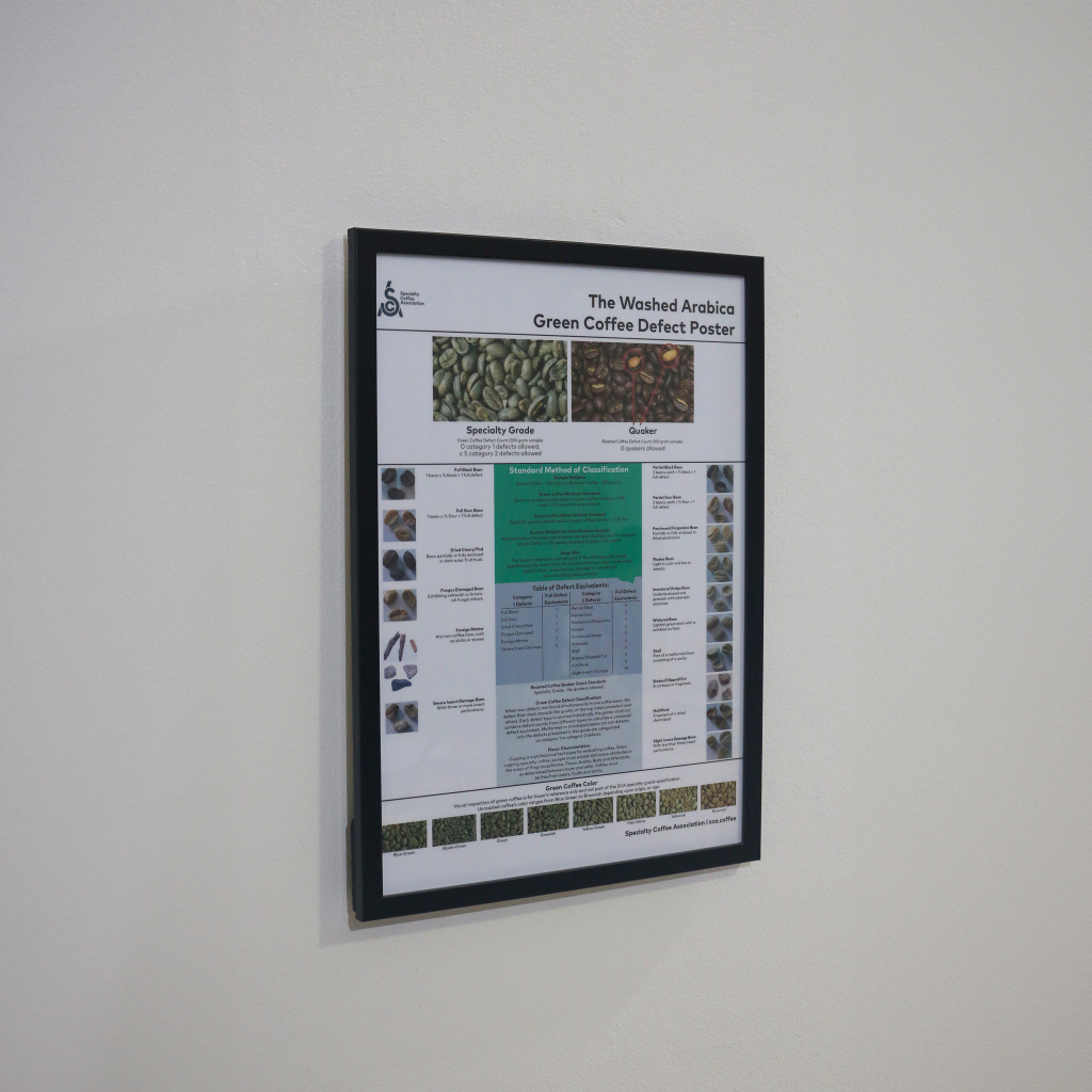 Poster : การจำแนกเมล็ดสารกาแฟบกพร่อง [Washed Arabica Green Coffee ...