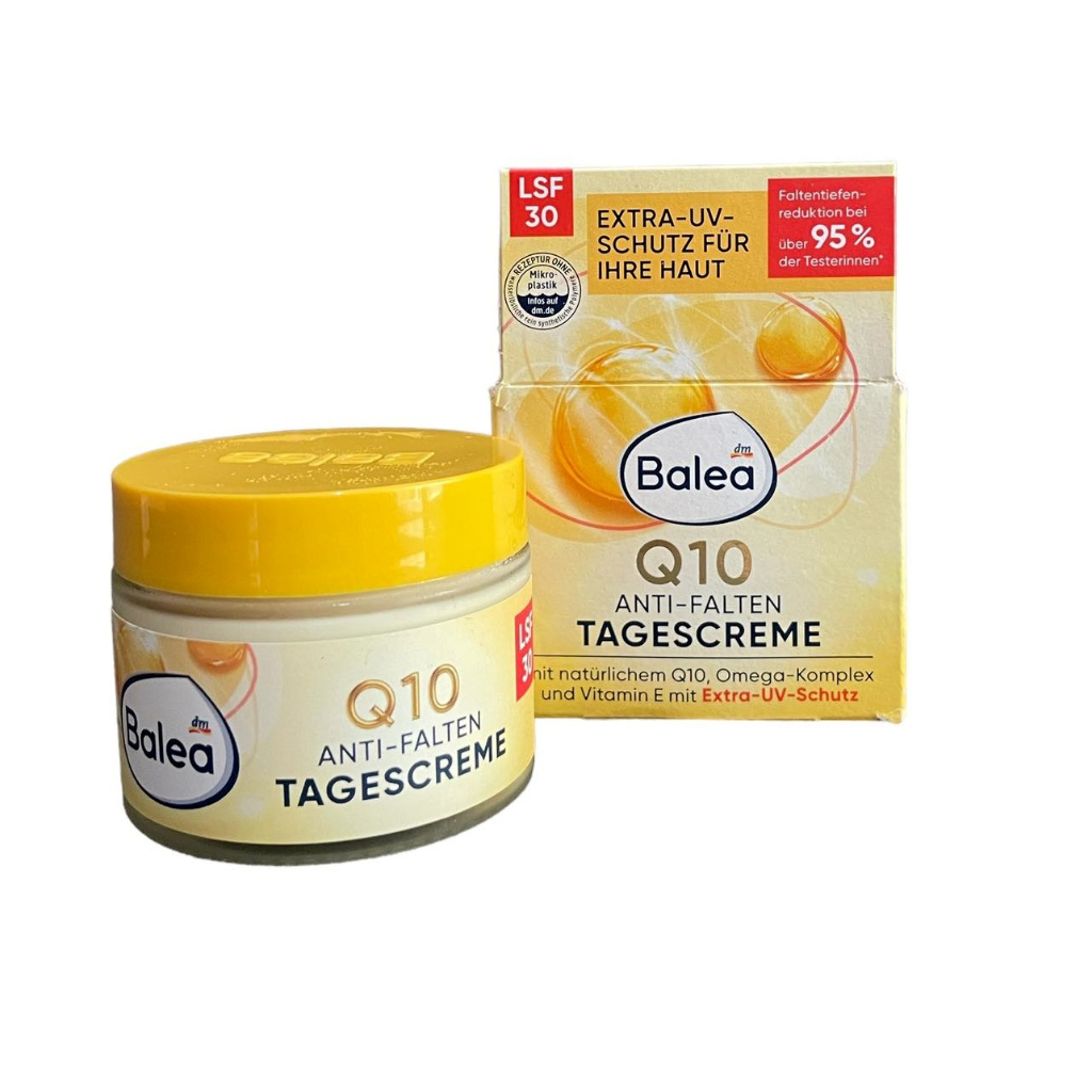 Balea Q10 SPF30 ครีมกลางวัน ครีมทาริ้วรอย ป้องกันรังสี UV และ UVA Balea ...