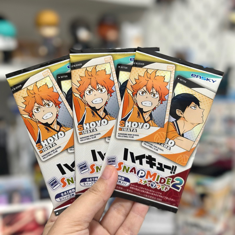 (พร้อมส่ง) ซองสุ่มการ์ดไฮคิวคู่ตบฟ้าประทาน haikyuu!! ค่าย ensky ...