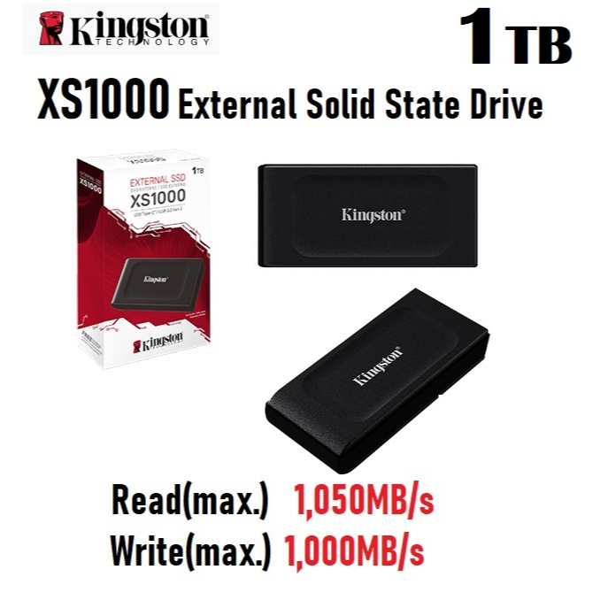 XS1000 External Solid State Drive (SSD) ไดร์ฟ USB 3.2 Gen 2 อ่านสูงสุด ...
