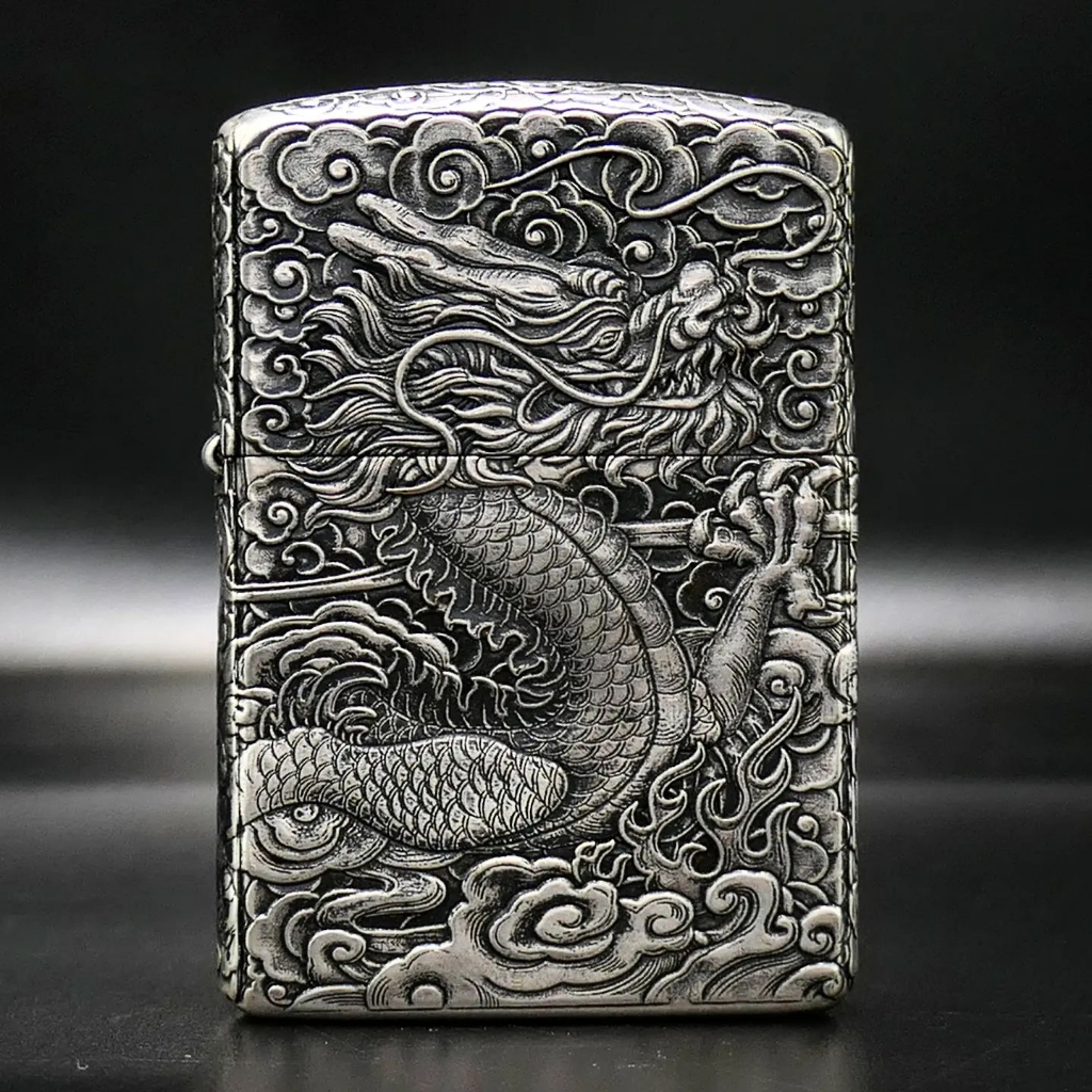 Zippo ไฟแช็กรุ่น ZCN0138 Auspricious Dragon ของแท้ รับประกันตลอดชีวิต นำเข้าและจำหน่ายโดยตัวแทน ...