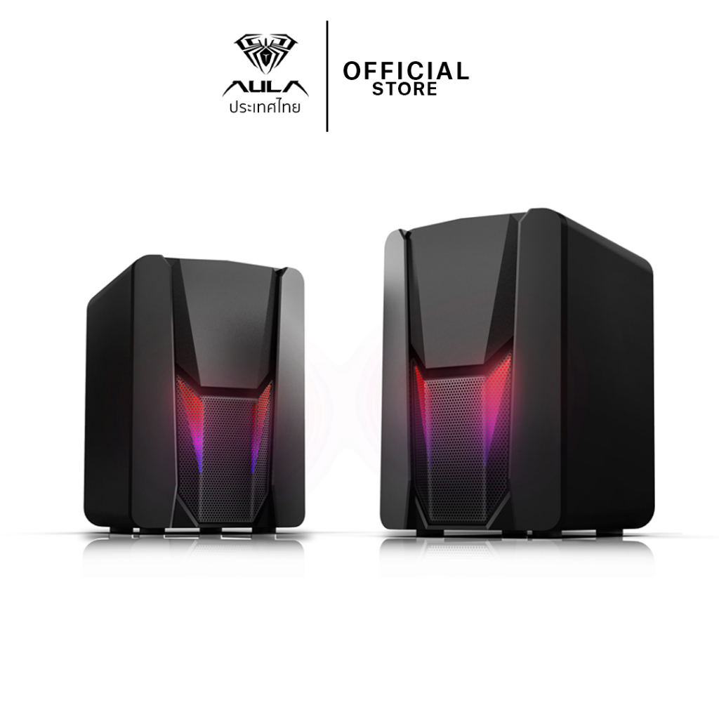 ลำโพง - AULA N108 - ไฟ RGB PULSE GAMING SPEAKER | Shopee Thailand