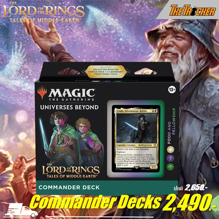 MTG The Lord of the Rings: Tales of Middle-earth™ (LTR) Commander Decks ...