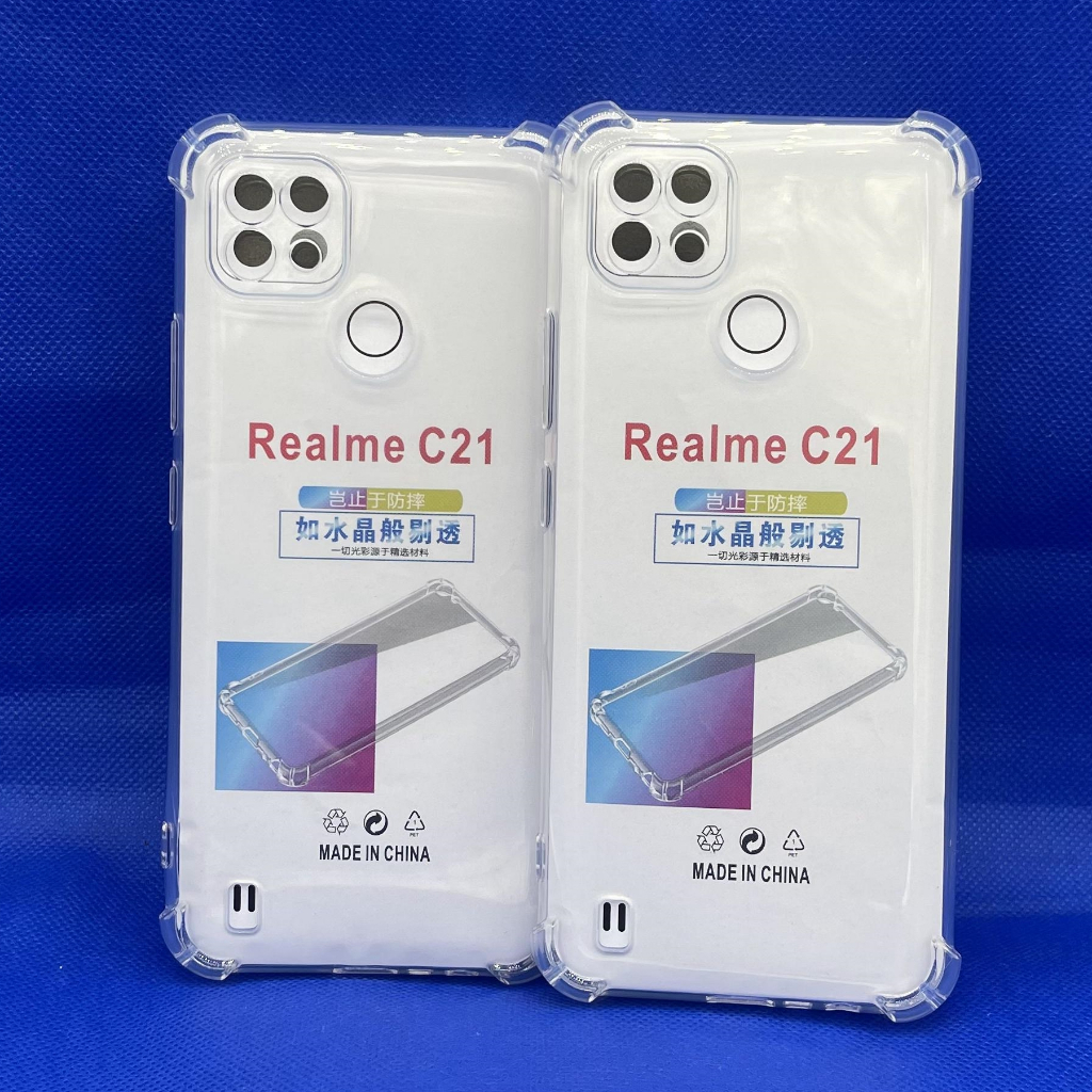 Case Realme เคส realme C21 ตรงรุ่น แบบ TPU ใสเสริมขอบและมุมกันกระแทก ...
