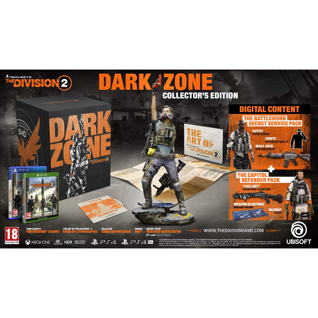 Tom Clancy's The Division Dark Zone Edition PS4 มือ 1 | Shopee Thailand