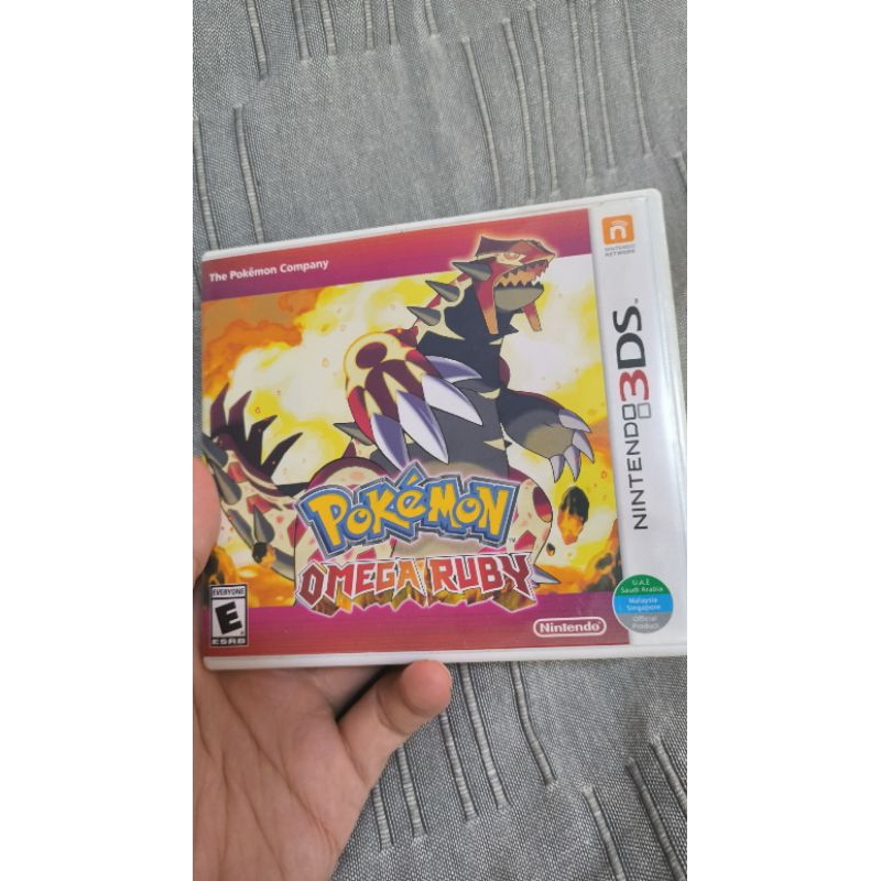 Pokemon Omega ruby สภาพดี แต่เปิดแล้วเข้าเกมไม่ได้ | Shopee Thailand