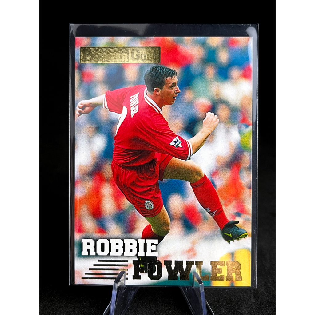 การ์ดฟุตบอล ร็อบบี้ ฟาวเลอร์ ลิเวอร์พูล ROBBIE FOWLER 1997 Merlin ...