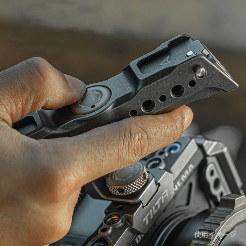 TILTA Rotatable Quick Release Top Handle (Black & Tactical Gray ...