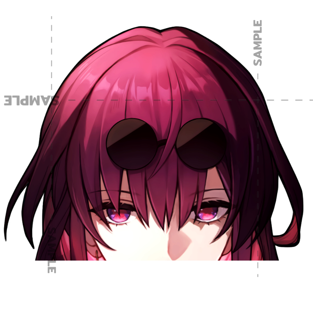 Kafka สติ๊กเกอร์ 2 แผ่น Peeker Sticker Honkai Star Rail | Shopee Thailand