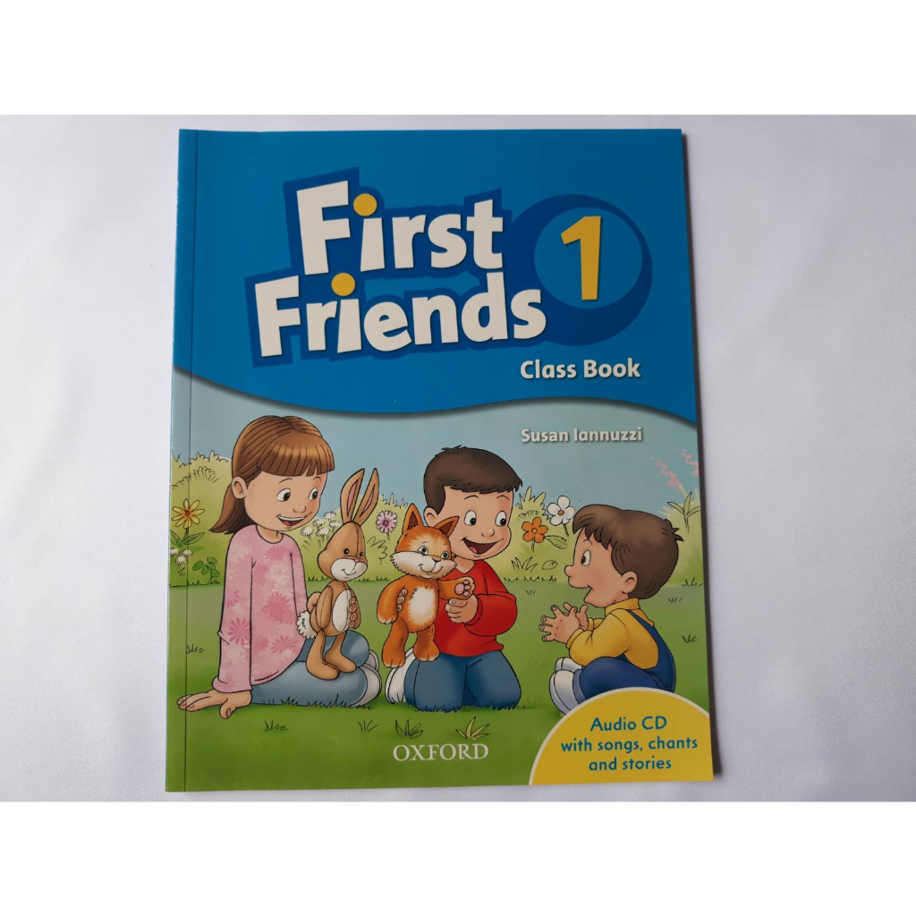 First Friend 1 Class Book + Audio CD (Oxford University Press) เพื่อนคน ...