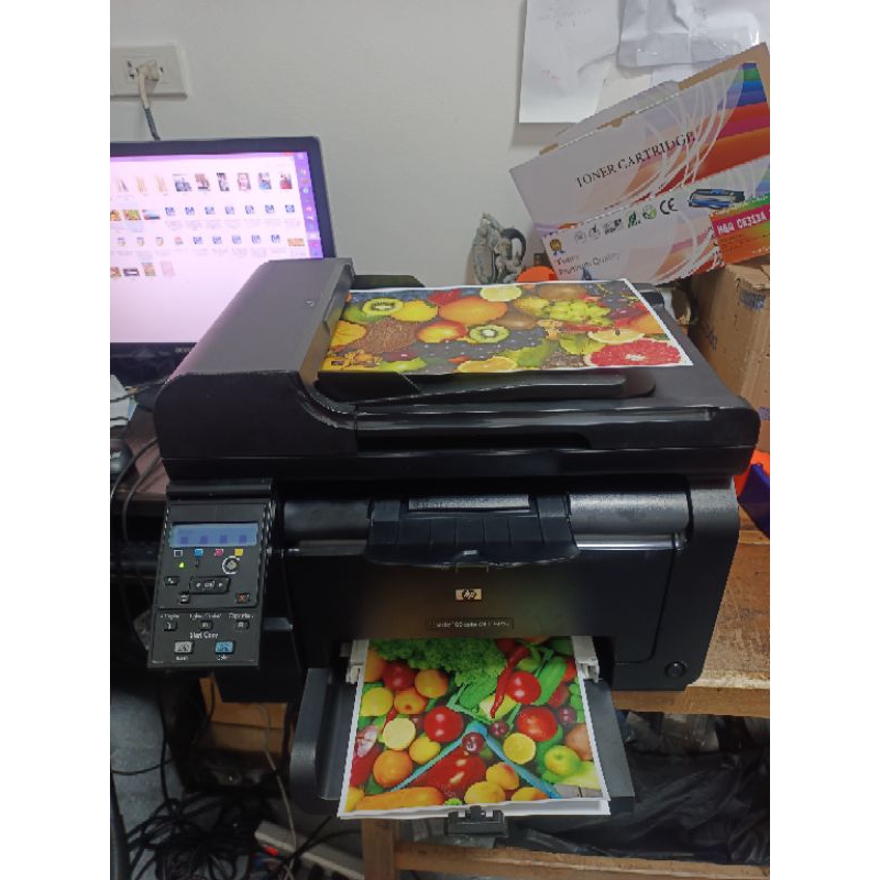 Hp Laserjet color 175aมือสองเครื่องพร้อมใช้งานประกันตัวเครื่อง2เดือน ...