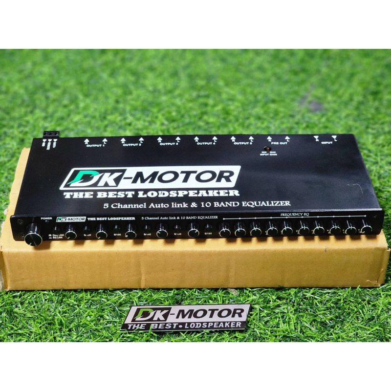 DK-MOTOR AUTO link 10 BAND EQUALIZER ออโต้ลิ้งค์ 5ch. กลับเฟสได้ทุกช่อง เสียงดีรับประกัน สินค้า ...