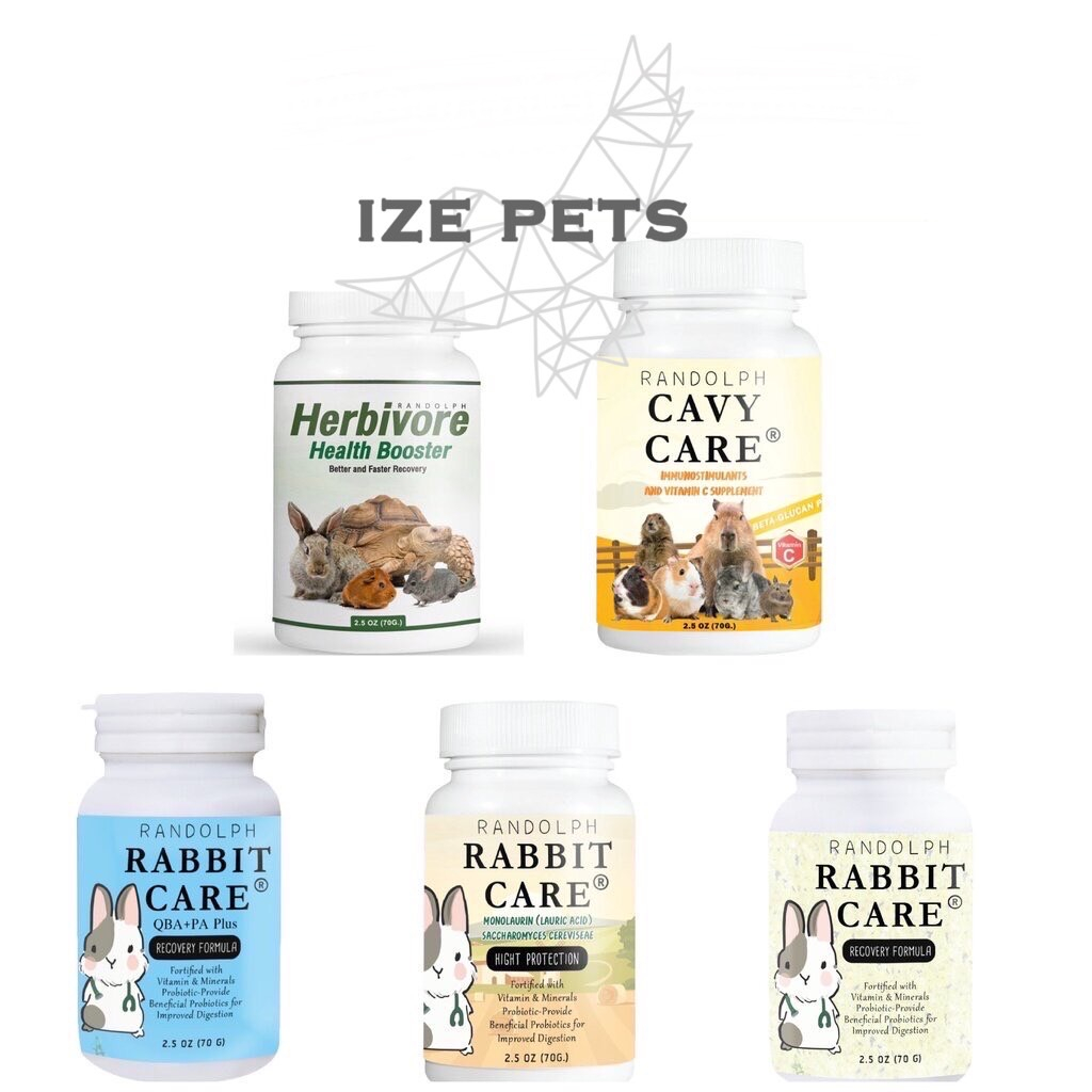 Randolph Rabbit Care cavy care Herbivore Health Booster แรนดอล์ฟ อาหาร ...