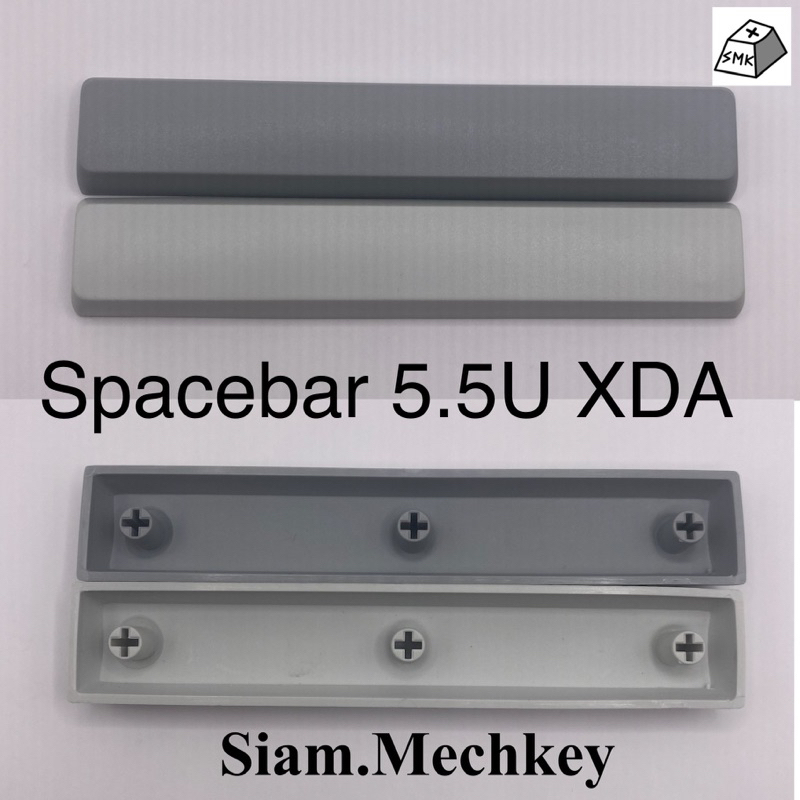 พร้อมส่ง ของแท้ 2สี Spacebar 5.5U : XDA Profile Keycap คุณภาพดี PBT ...
