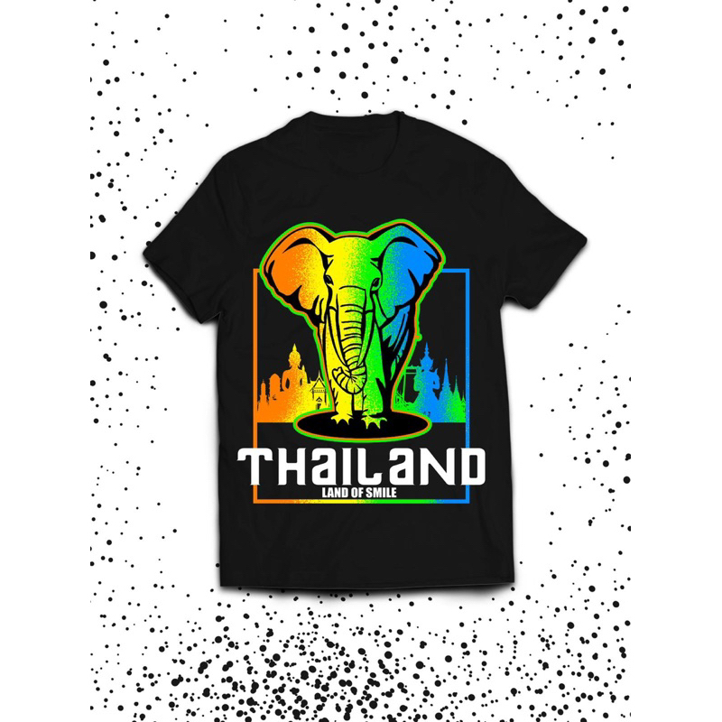 ของฝาก Thailand T-shirt souvenir Night glow shirt เสื้อยืดไทยแลนด์ ราคา ...