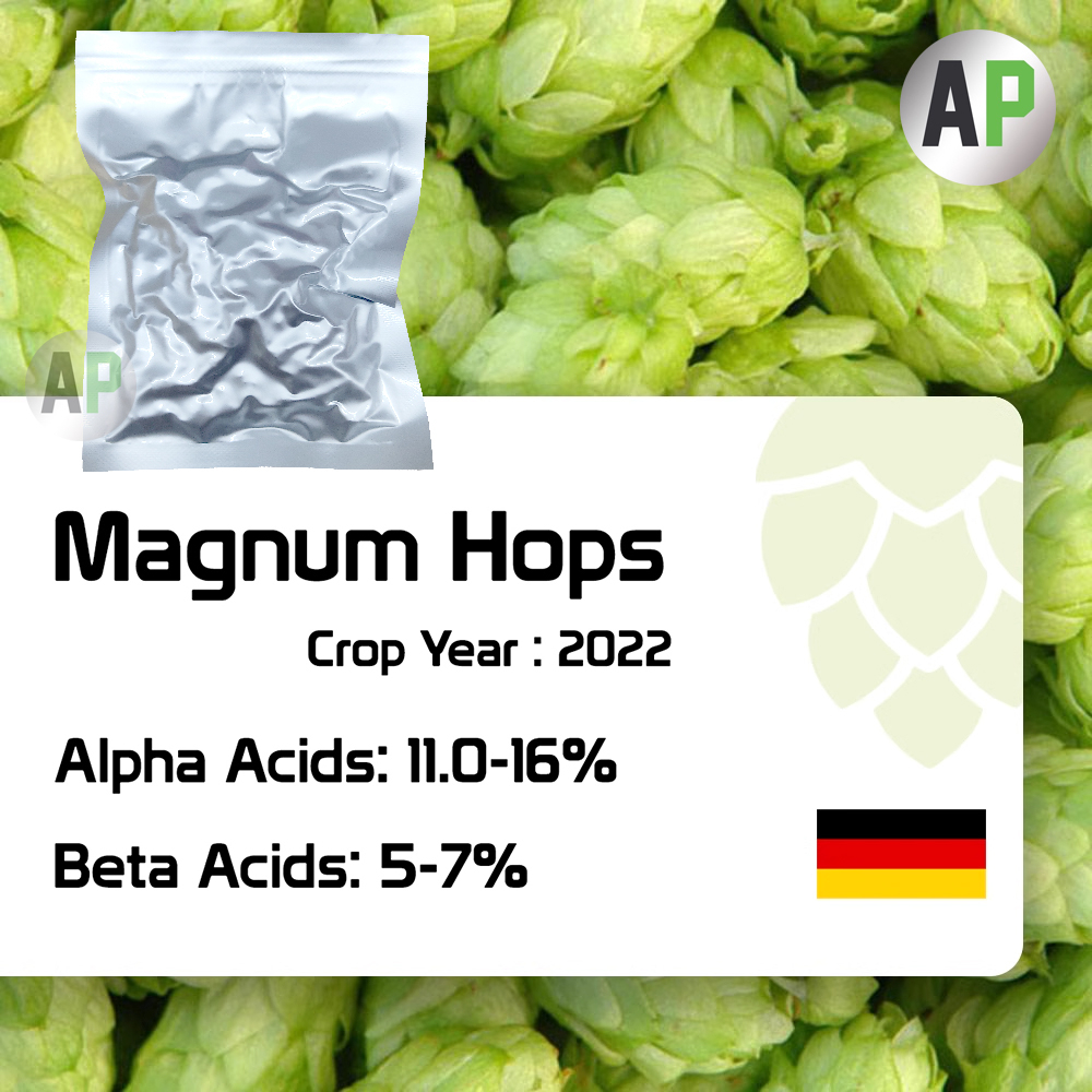 Magnum Hops Pellets T-90 ฮอปส์ เพลลิท ทำเบียร์ และอื่นๆ Homebrew Crop ...