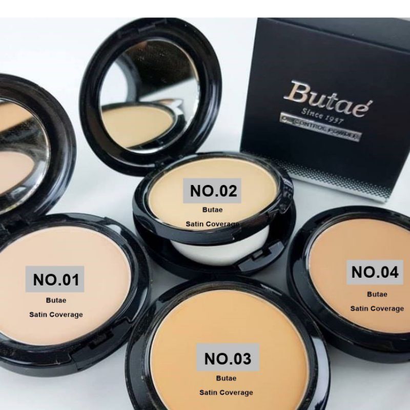 เบอร์ 04 Butae Since 1957 Oil Control Powder 17g แป้งบูเต้ ออยด์คอลโทรล ...