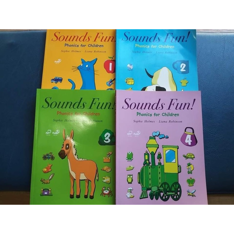 Sounds Fun หนังสือและแบบฝึกหัดสอน Phonics ดีมาก | Shopee Thailand