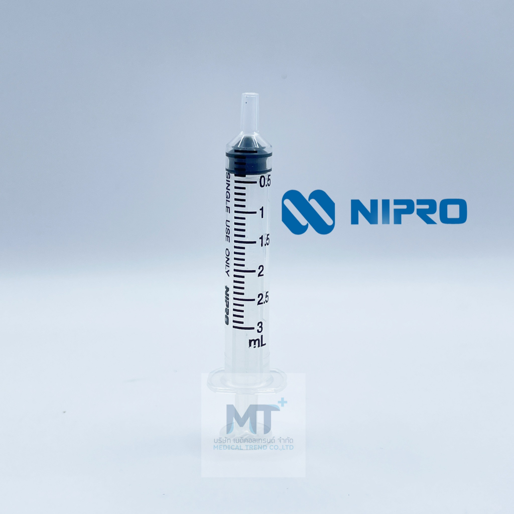 แบ่งขาย NIPRO Syringe ไซริงค์ หลอดป้อนยา หลอดตวง ป้อนอาหาร | Shopee Thailand