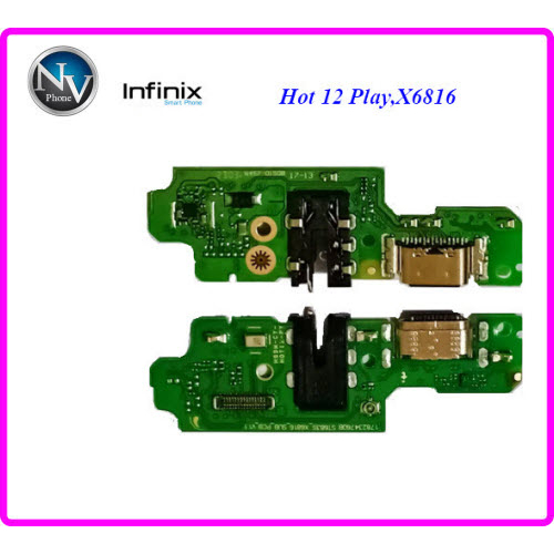 สายแพรชุดก้นชาร์จ infinix Hot 12 Play,X6816 | Shopee Thailand