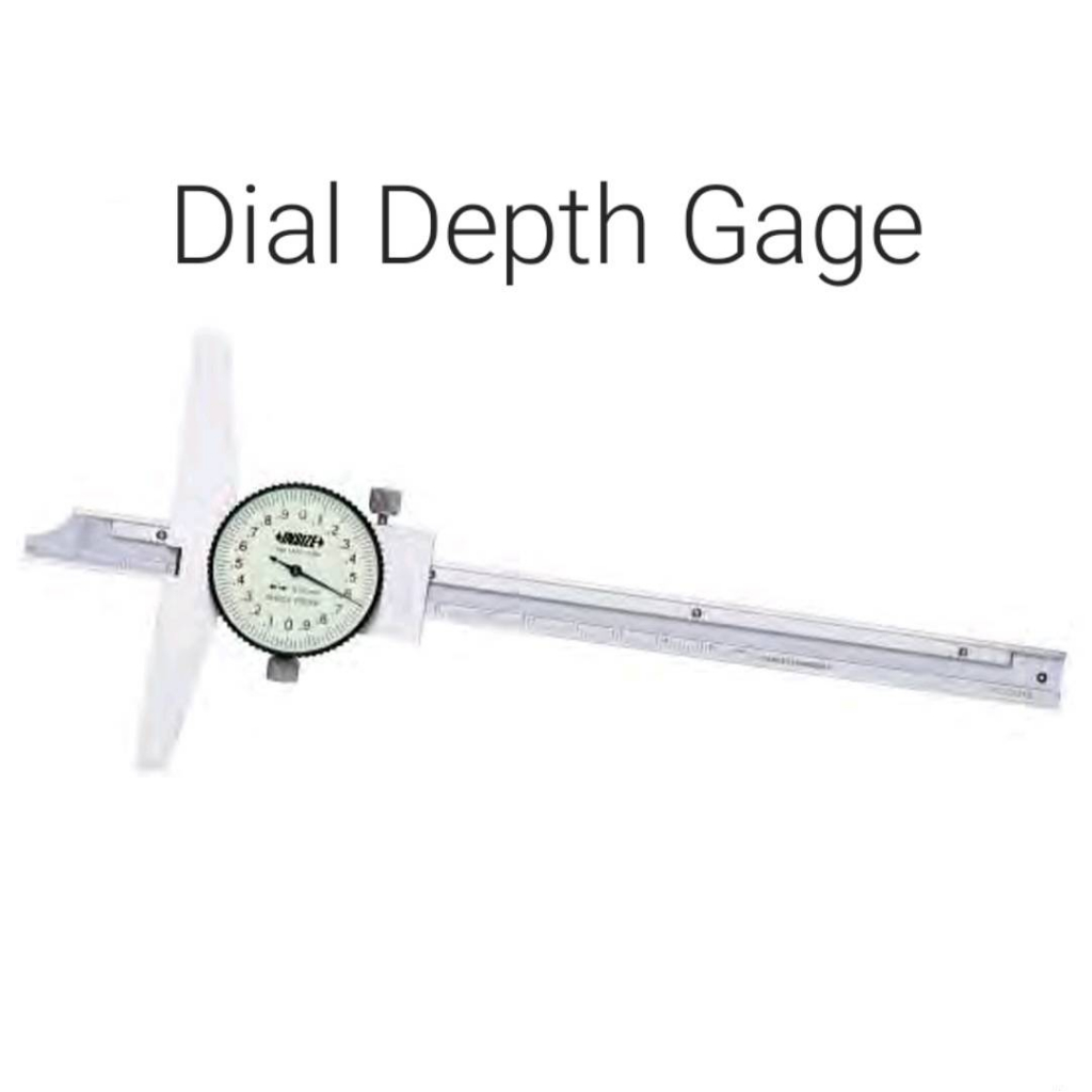 เวอร์เนียวัดลึก แบบเข็ม 6" ความละเอียด 0.02mm Dial Depth Gage 0-150mm x ...