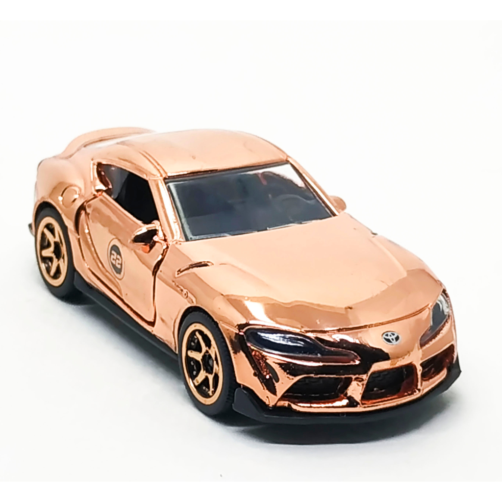 Majorette Toyota GR Supra Rose Gold ล้อ 6SG Scale 1/56 (8cm) ไม่มี ...