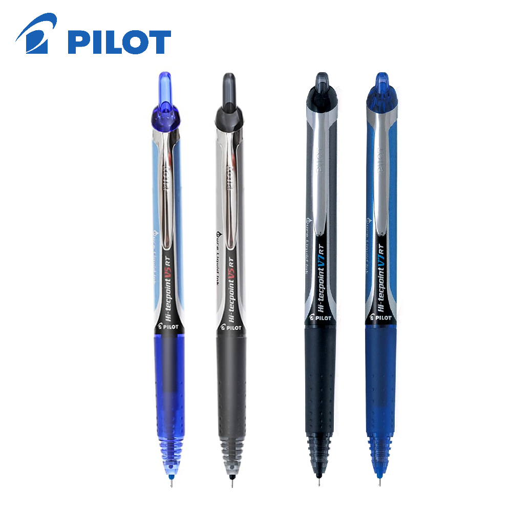 ปากกาเจล PILOT HI-TECPOINT V5 RT และ V7 RT ของแท้ Made in Japan [S24 ...