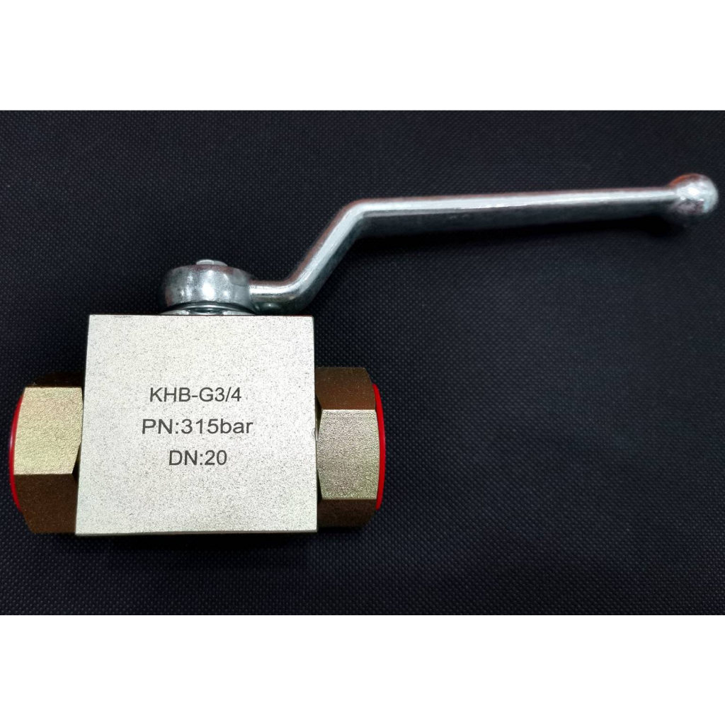 บอลวาล์ว 2 ทาง บอลวาล์วไฮดรอลิค KHB-G1/4"-1 1/4" (2 Way Ball Valve) | Shopee Thailand