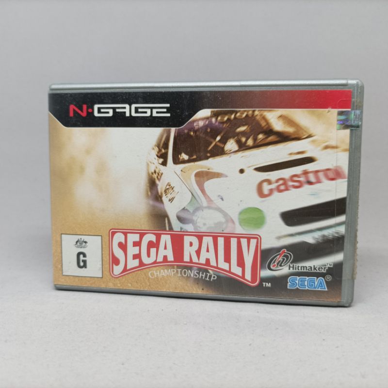 [Rare] Sega Rally Championship | NOKIA N-GAGE Original card Game ...