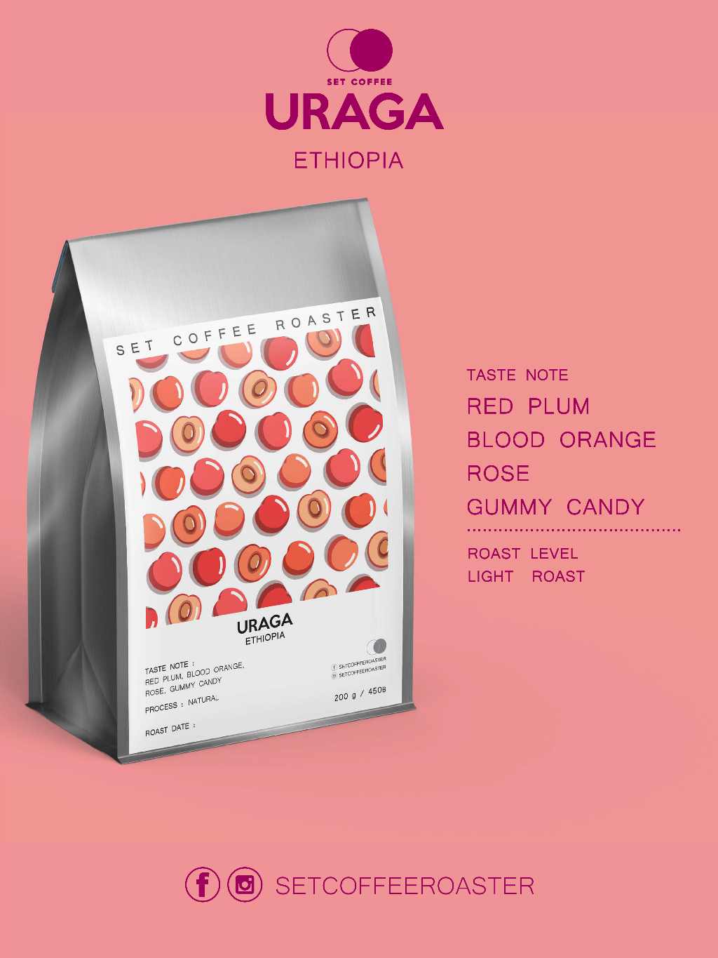 เมล็ดกาแฟ ETHIOPIA Uraga Project Origin G1 | Shopee Thailand