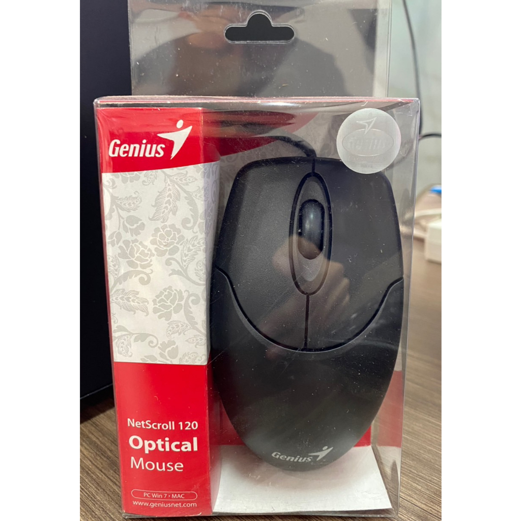 เมาส์ (สีดำ) ยี่ห้อ Genius รุ่น NetScroll 120 Optical Mouse | Shopee ...