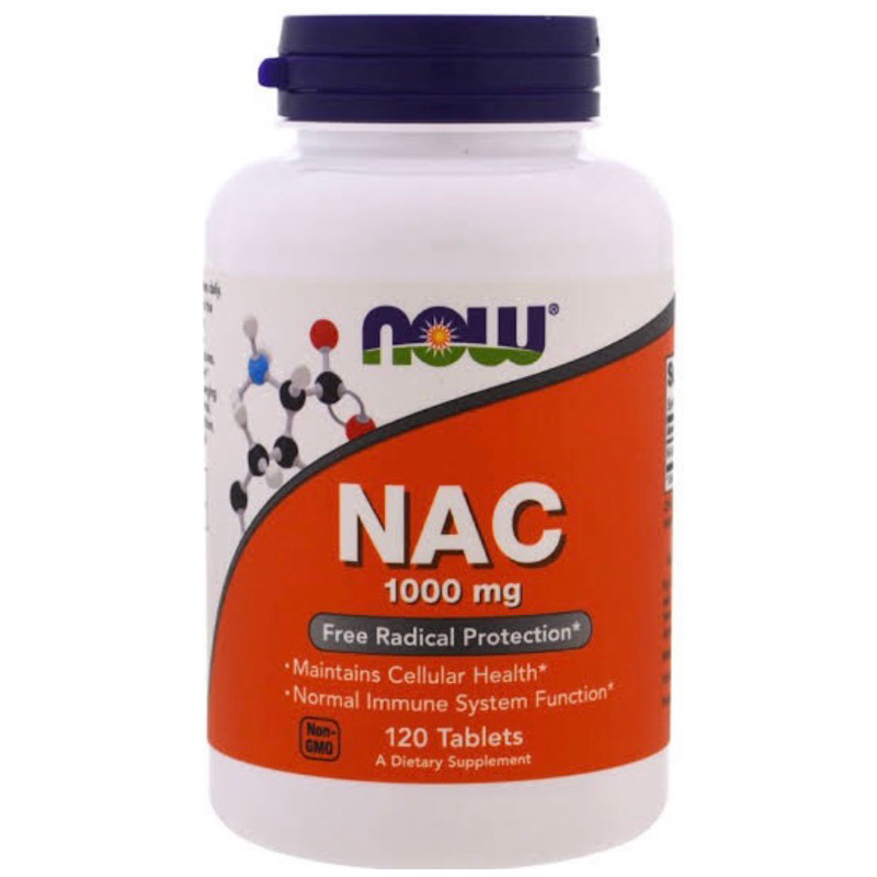 Now Foods NAC 1000 mg 120 Tablets กำจัดสารพิษและอนุมูลอิสระ. | Shopee ...