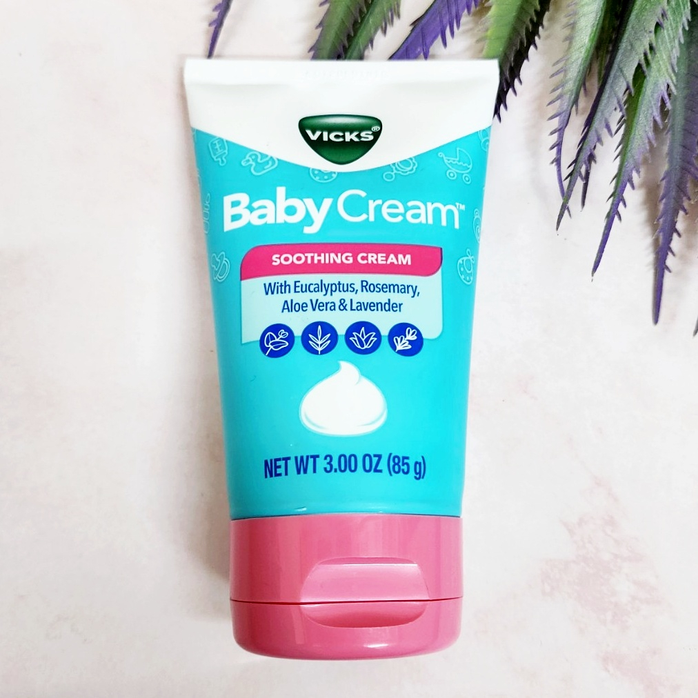 [Vicks®] Baby Cream Soothing with Eucalyptus, Rosemary, Aloe Vera, and ...