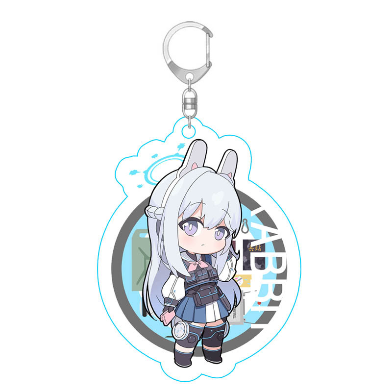 Blue Archive พวงกุญแจ บลู อาร์ไคฟ์ เกม/อนิเมะ Keychain [พร้อมส่ง ...