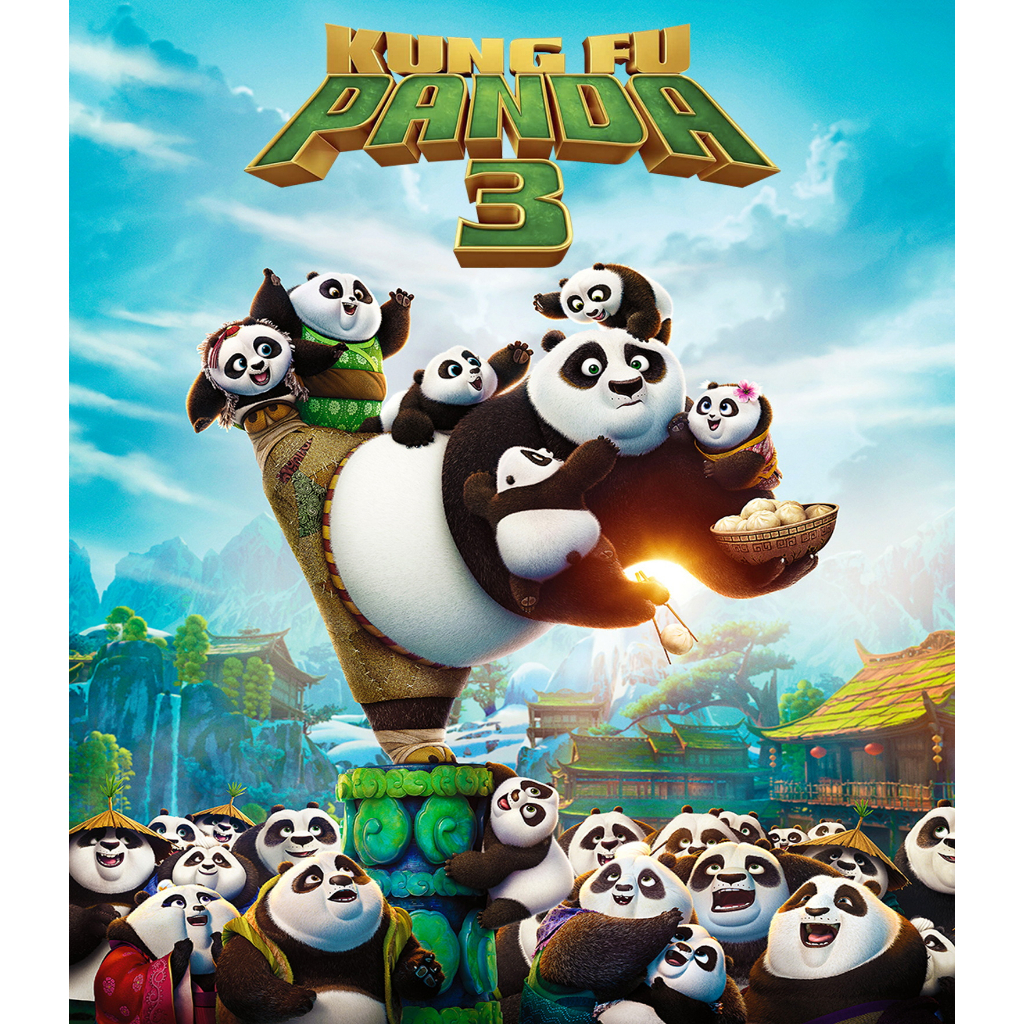 Bluray Movie เรื่อง Kung Fu Panda 1-3 FullHD 1080p | Shopee Thailand