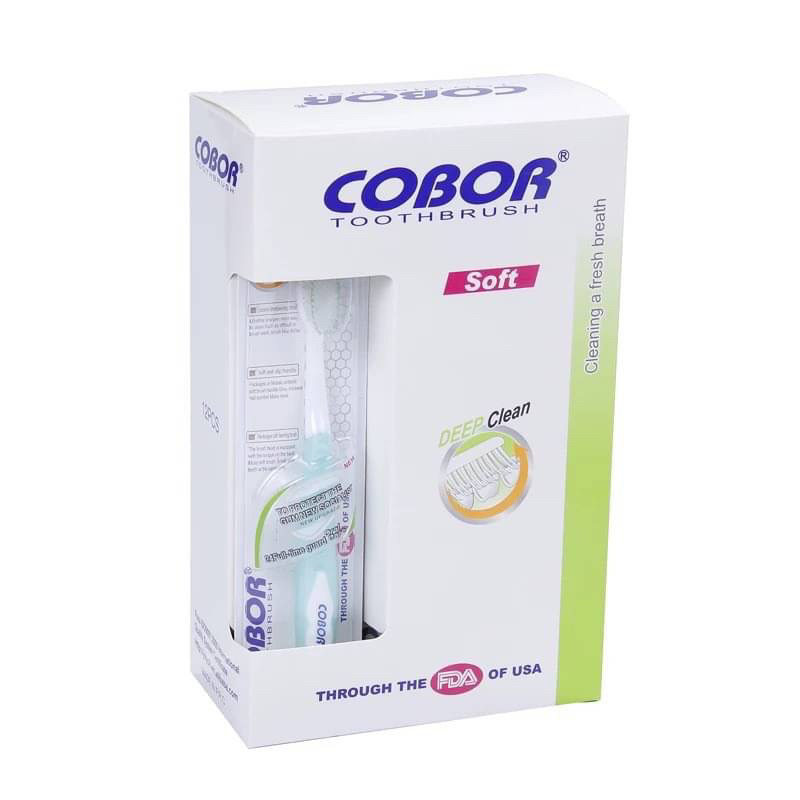 COBOR TOothbrush แปรงสีฟันขนนุ่มๆ | Shopee Thailand
