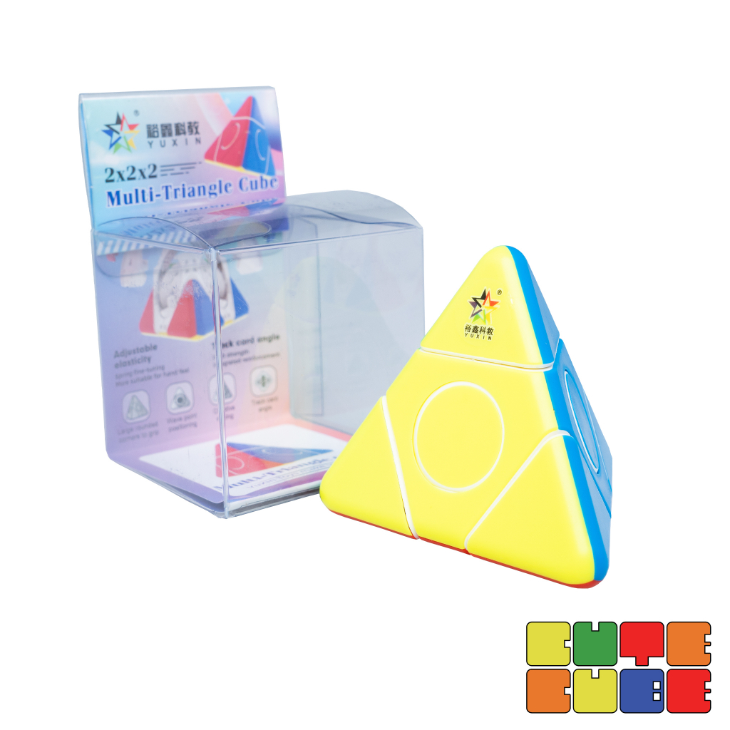 รูบิค YuXin 2x2 Multi-Triangle Pyraminx (2x2 Pyraminx Duo) | CuteCube ...